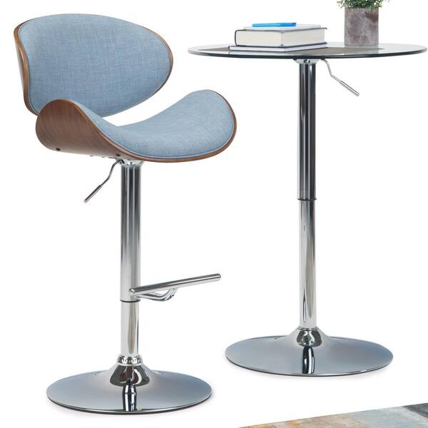 Denim blue bar stools store