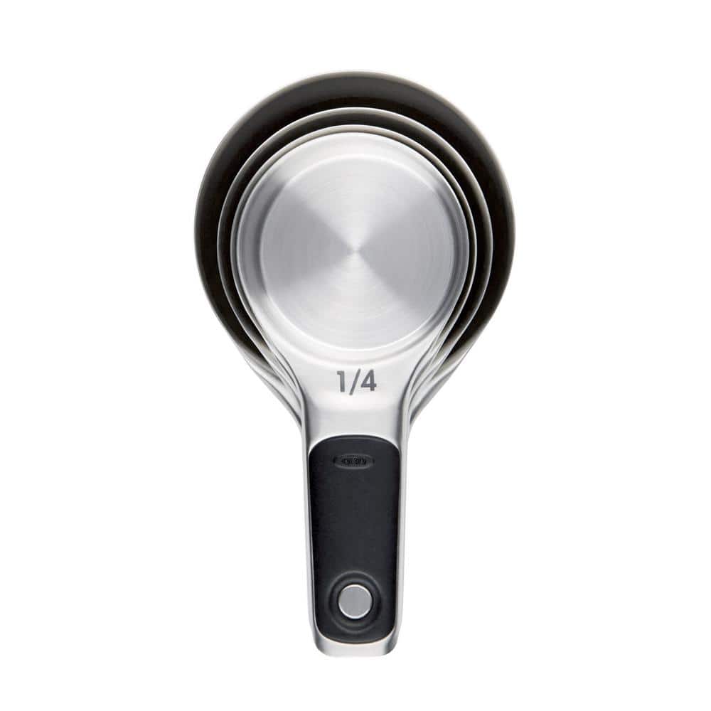 OXO Good Grips 4-Piece Stainless Steel Measuring Cups 11132000 - The ...