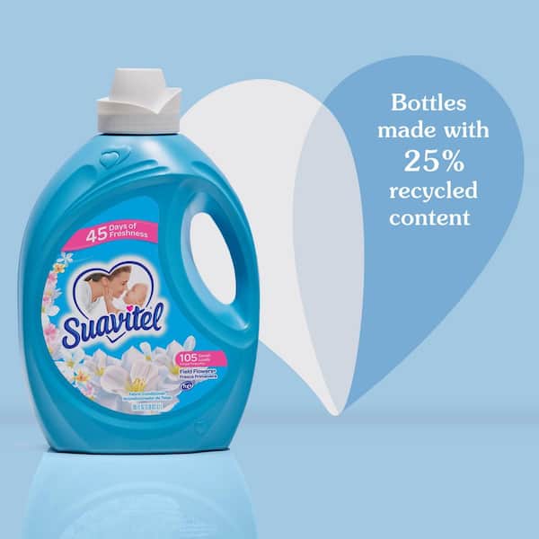 Suavitel 105 oz. Field Flowers Liquid Fabric Softener, 105-Loads ...