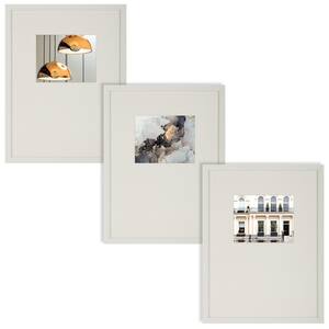 Instapoints Gallery Wall Set with Offset Mat and Hanging Template Gold ...