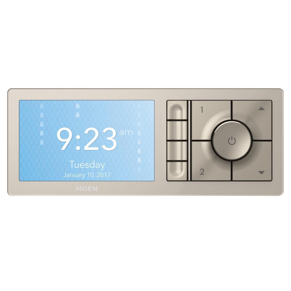 MOEN Smart Shower 4-Outlet Digital Shower Controller in Terra Beige ...