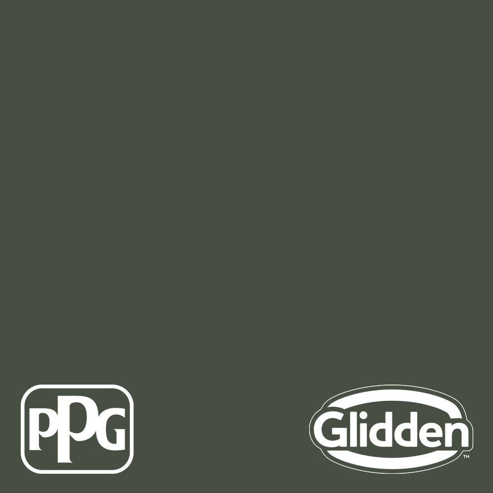 Glidden 8 oz. PPG1033-7 Charcoal Smoke Satin Interior Paint Sample ...