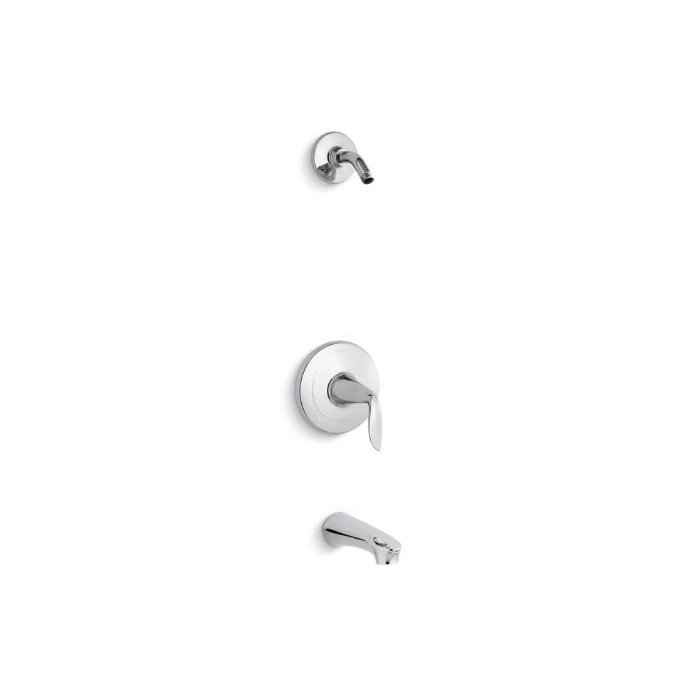 Refinia 1-Handle Rite-Temp Bath and Shower Valve Trim Kit Less ...