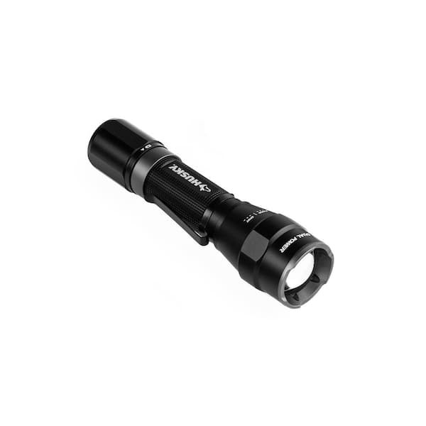 Husky 1200 Lumens Dual Power LED Rechargeable Focusing Flashlight PVL ...
