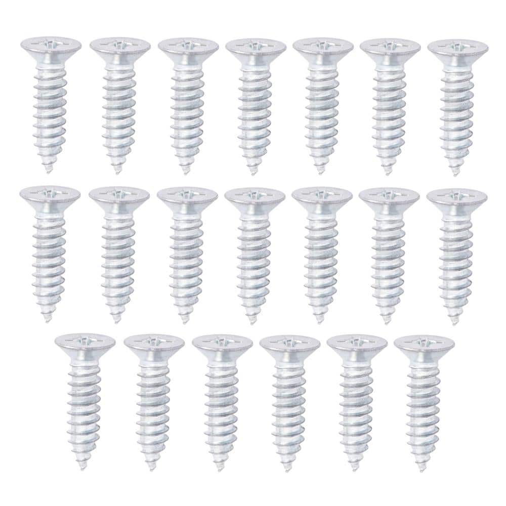 Keeper #14 x 1 in. Flat Head Wood Screws (20-Pack) 47823 - The Home Depot
