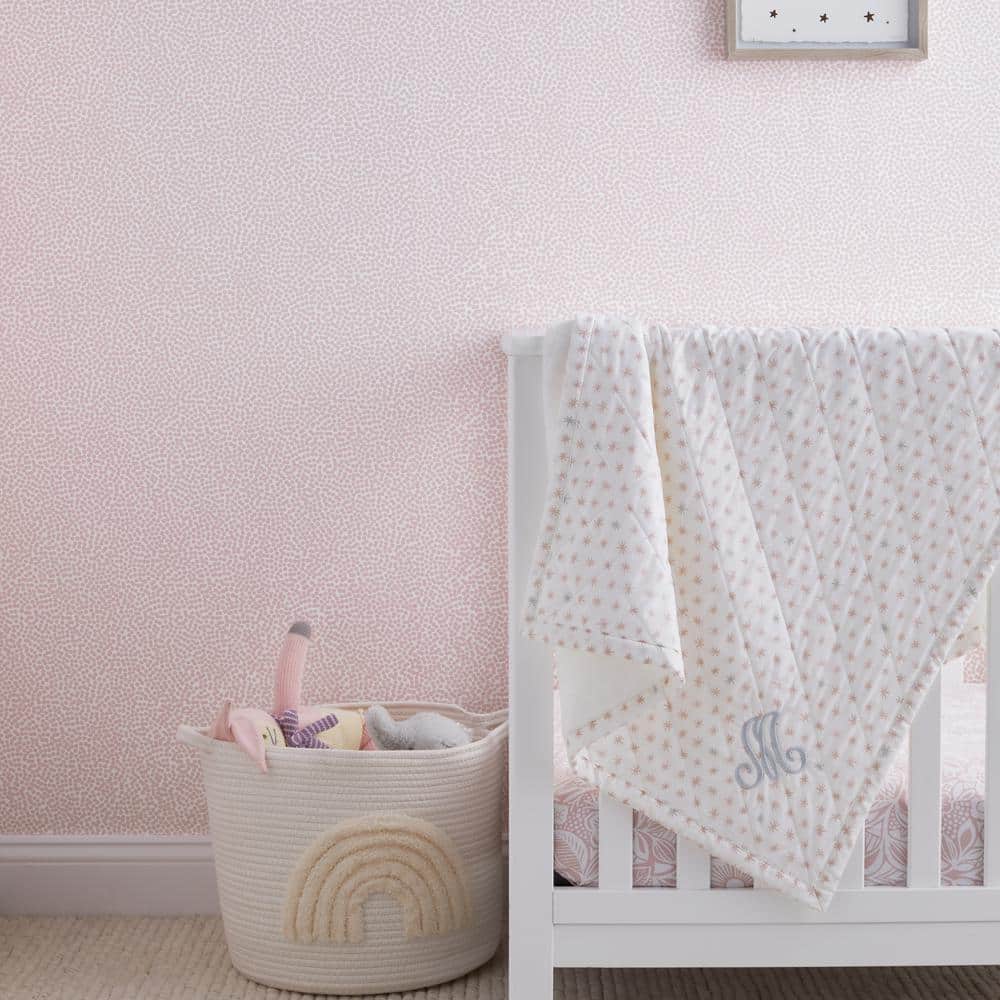 The Company Store Dots Pink Non-Pasted Wallpaper Roll (Covers 52 sq. ft.) TC-032-T - The Home Depot