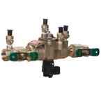 Watts 3/4 IN Bronze Reduced Pressure Zone Backflow Preventer Assembly, Quarter Turn Shutoff ...