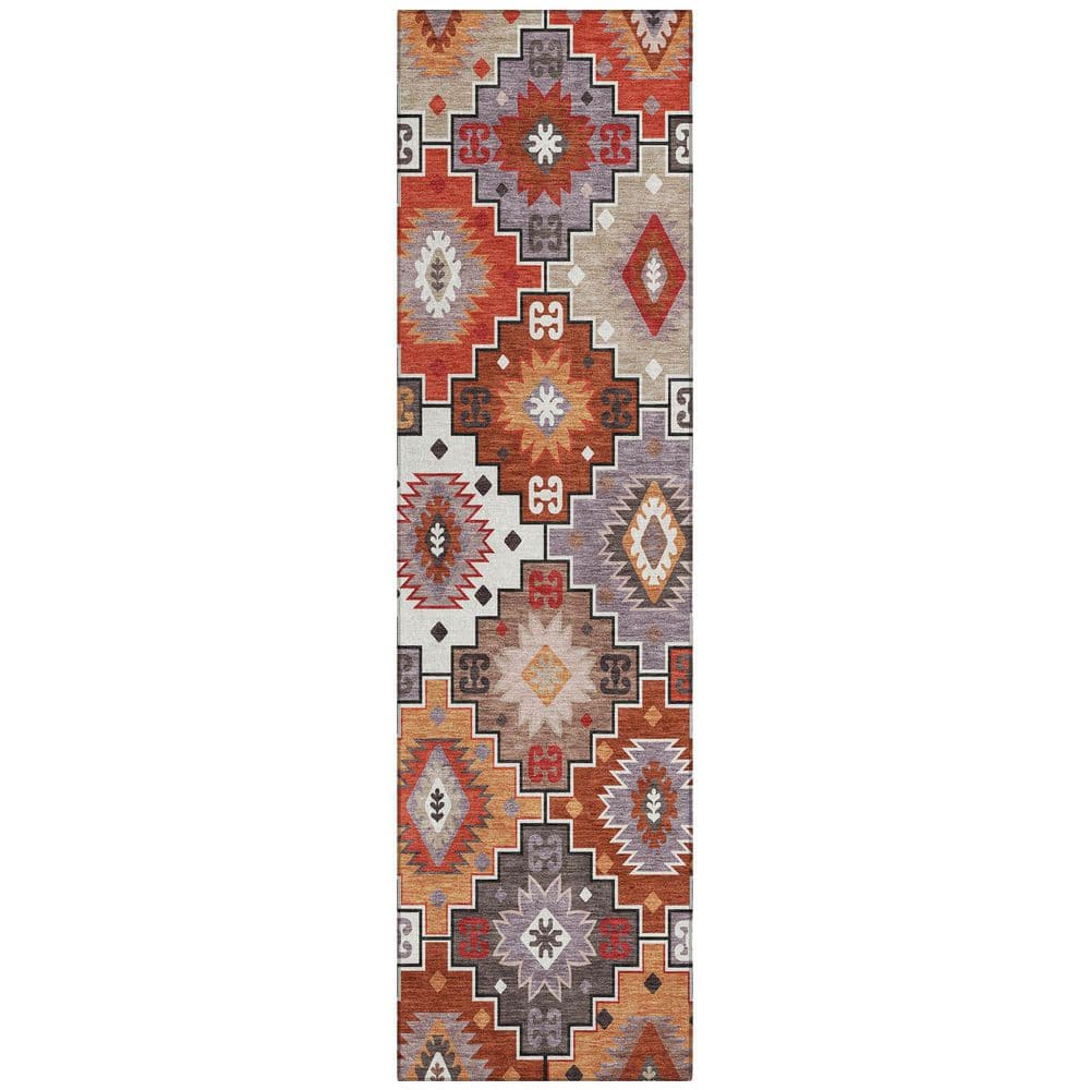 Addison Rugs Chantille Machine Washable Indoor/Outdoor Abstract ACN2123 ...