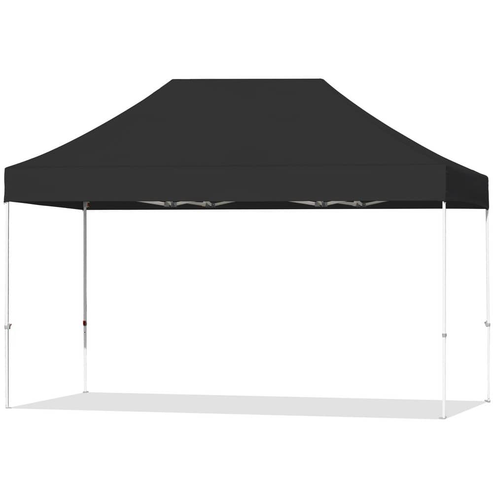 CoastShade 8 ft. x 12 ft. Black Commercial Instant Shelter Pop Up ...