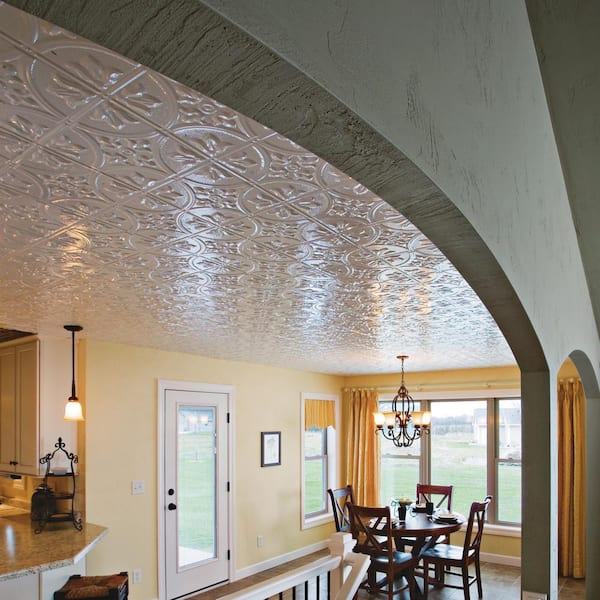 White Wood Ceiling Panels