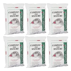 BACCTO Lawn Garden Compost and Manure Blend, 40 Pound Bag (4-Pack) 4 x ...