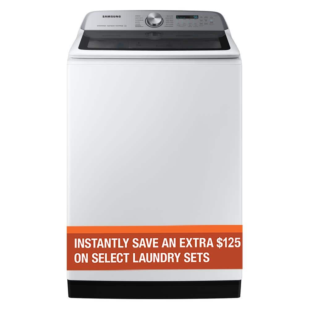 Samsung 5.5 cu.ft. Extra-Large Capacity Smart Top Load Washer with ...