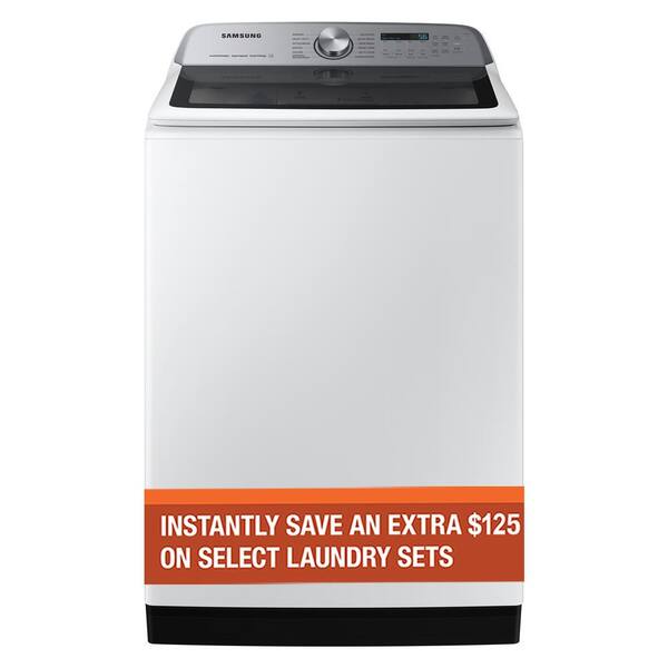 Samsung 5.5 cu.ft. Extra-Large Capacity Smart Top Load Washer with ...