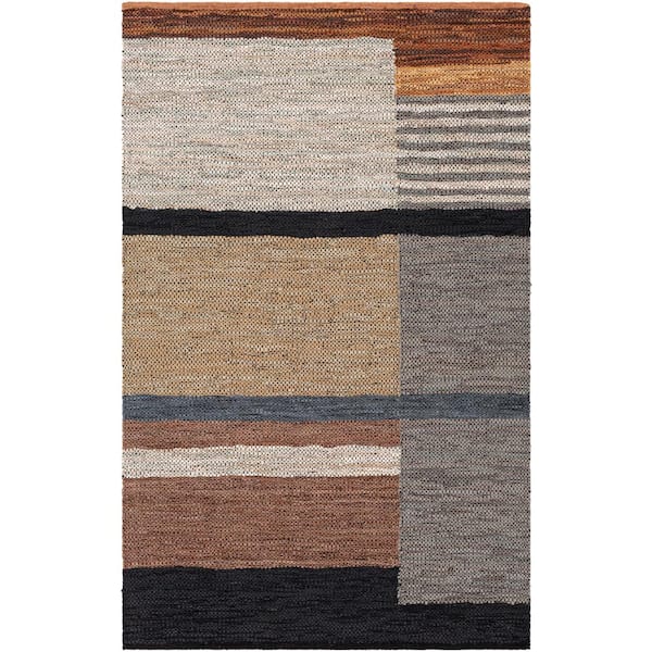 Livabliss Lexington Grey/Multi Rustic 2 ft. x 3 ft. Indoor Area Rug ...