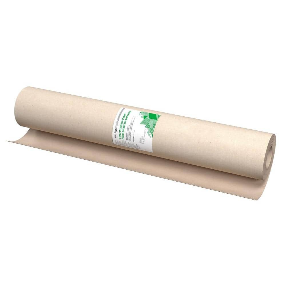 USG Fiberock Brand 3 ft. x 167 ft. Floor Protector Paper 290019 - The ...