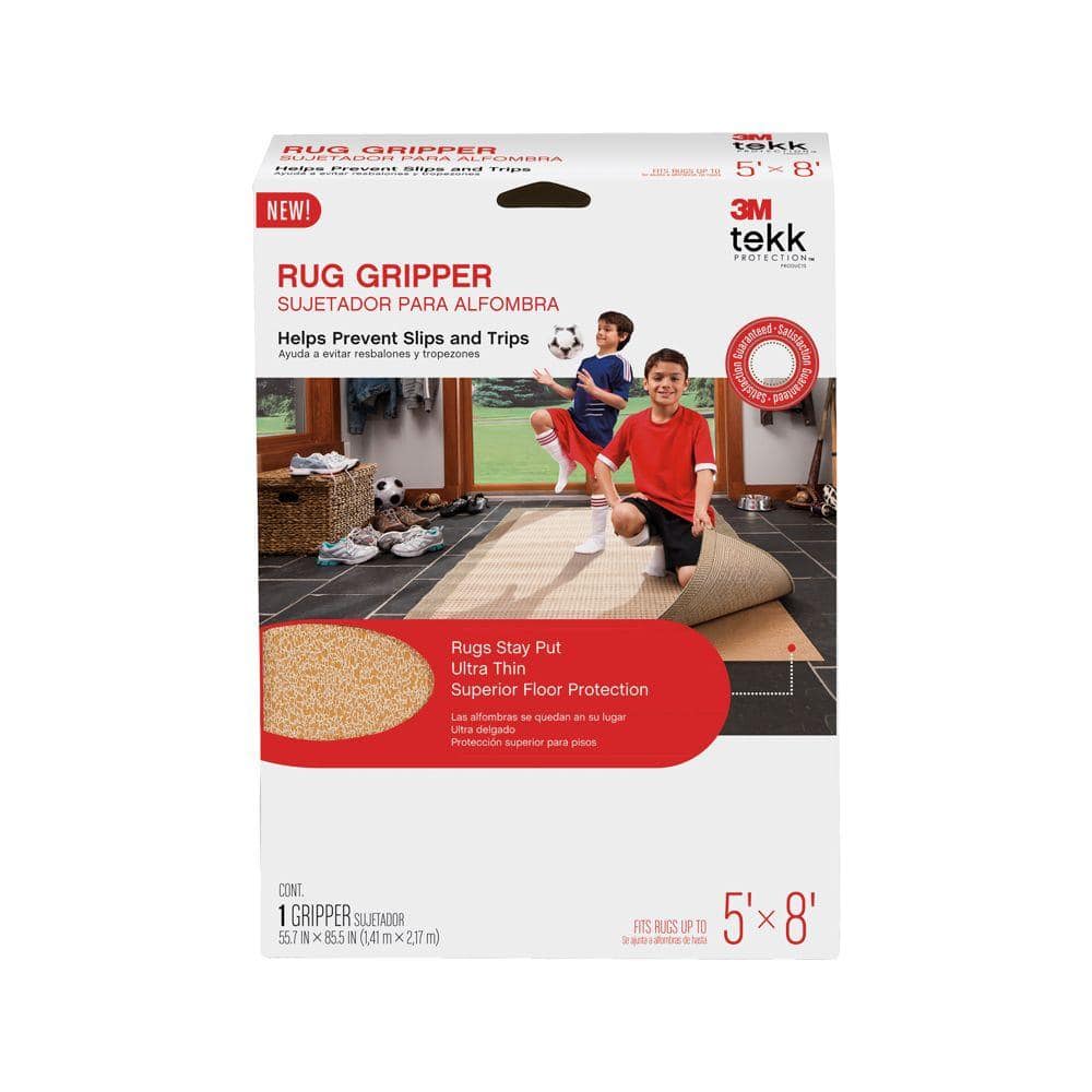 3M Tekk Protection 55.7 in. x 85.5 in. Rug Gripper SRG5-8 - The Home Depot