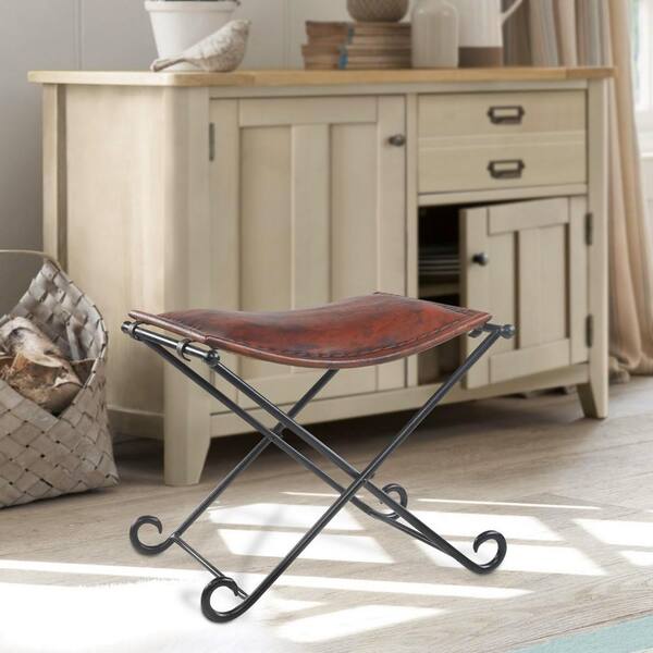 Folding accent stool store