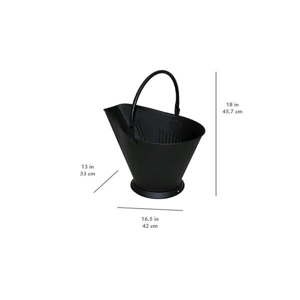 Ash Bucket With Lid Rocky Mountain Steel Ash Bucket - Heavy Duty With ...