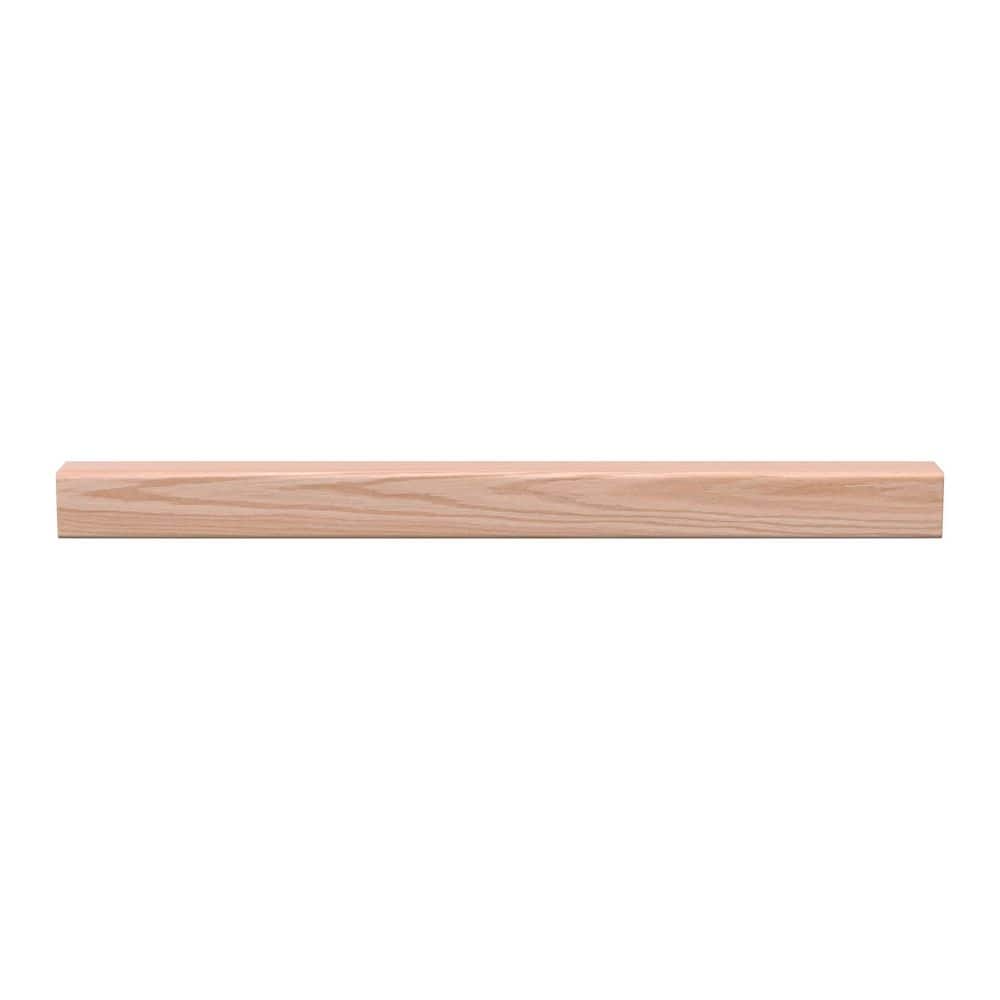 EVERMARK Stair Parts 3/4 in. Unfinished Red Oak Craftsman FasTread ...