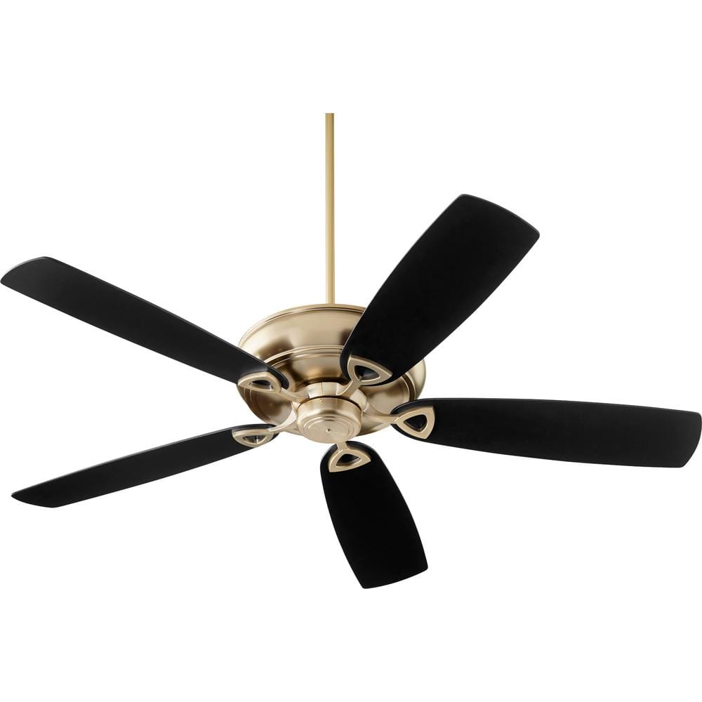 Quorum INTERNATIONAL Alto 62 in. Indoor Aged Brass Ceiling Fan 40625-80 ...