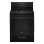 Whirlpool 5.1 cu. ft. Gas Range in Black WFG320M0BB
