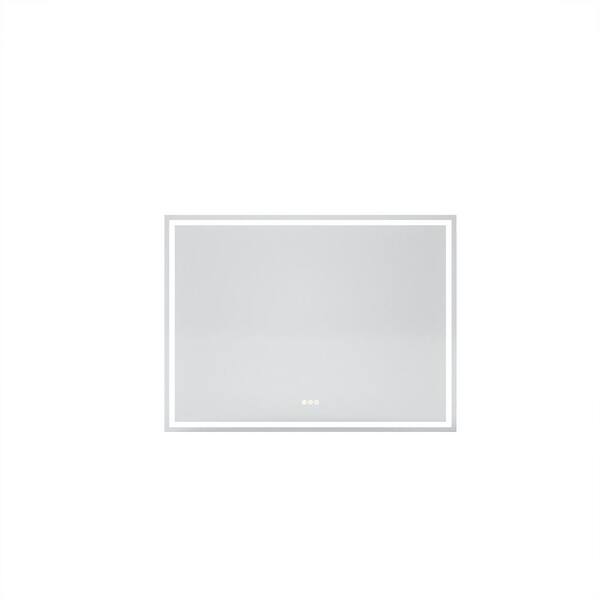 Have a question about Zen 48 in. W x 36 in. H Rectangular Frameless LED ...