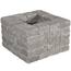 Pavestone RumbleStone 10.5 in. x 3.5 in. x 5.25 in. Greystone Concrete ...