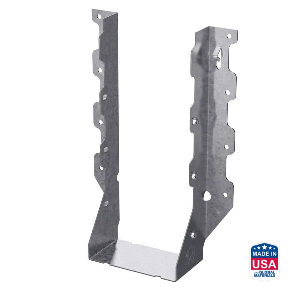 Simpson Strong-Tie LUS Galvanized Face-Mount Joist Hanger for 4x10 ...