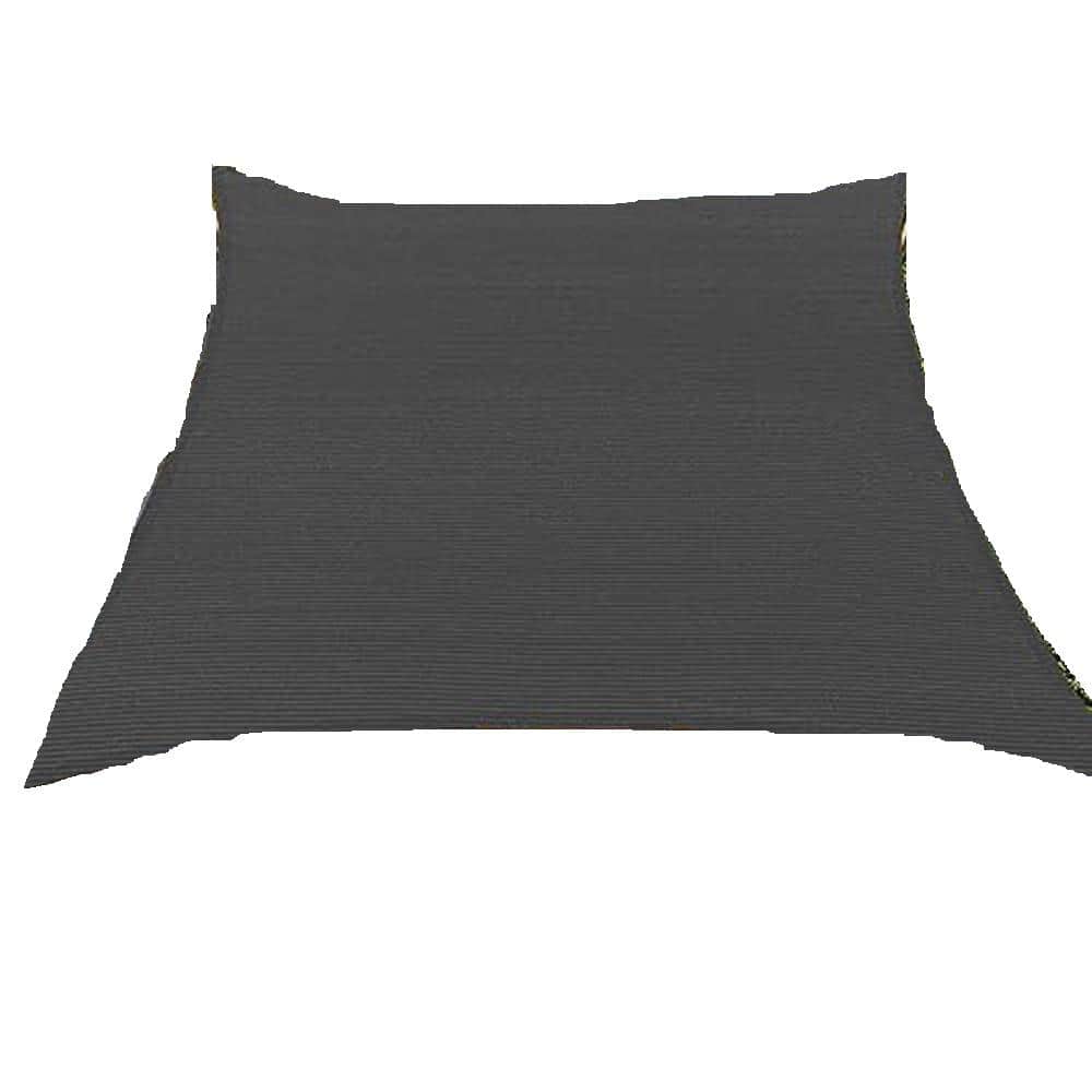 Phewnyzo 12 ft. x 16 ft. Sun Shade Sail Rectangle Shade HDPE fabric ...