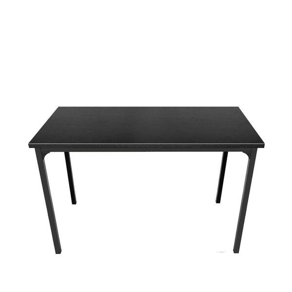Tidoin 47 in. W Modern Design Black Wood Computer Desk DHS-YDW1-8238 ...