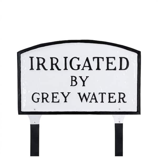 Montague Metal Products 10 in. x 15 in. Standard Arch Irrigated by Grey ...