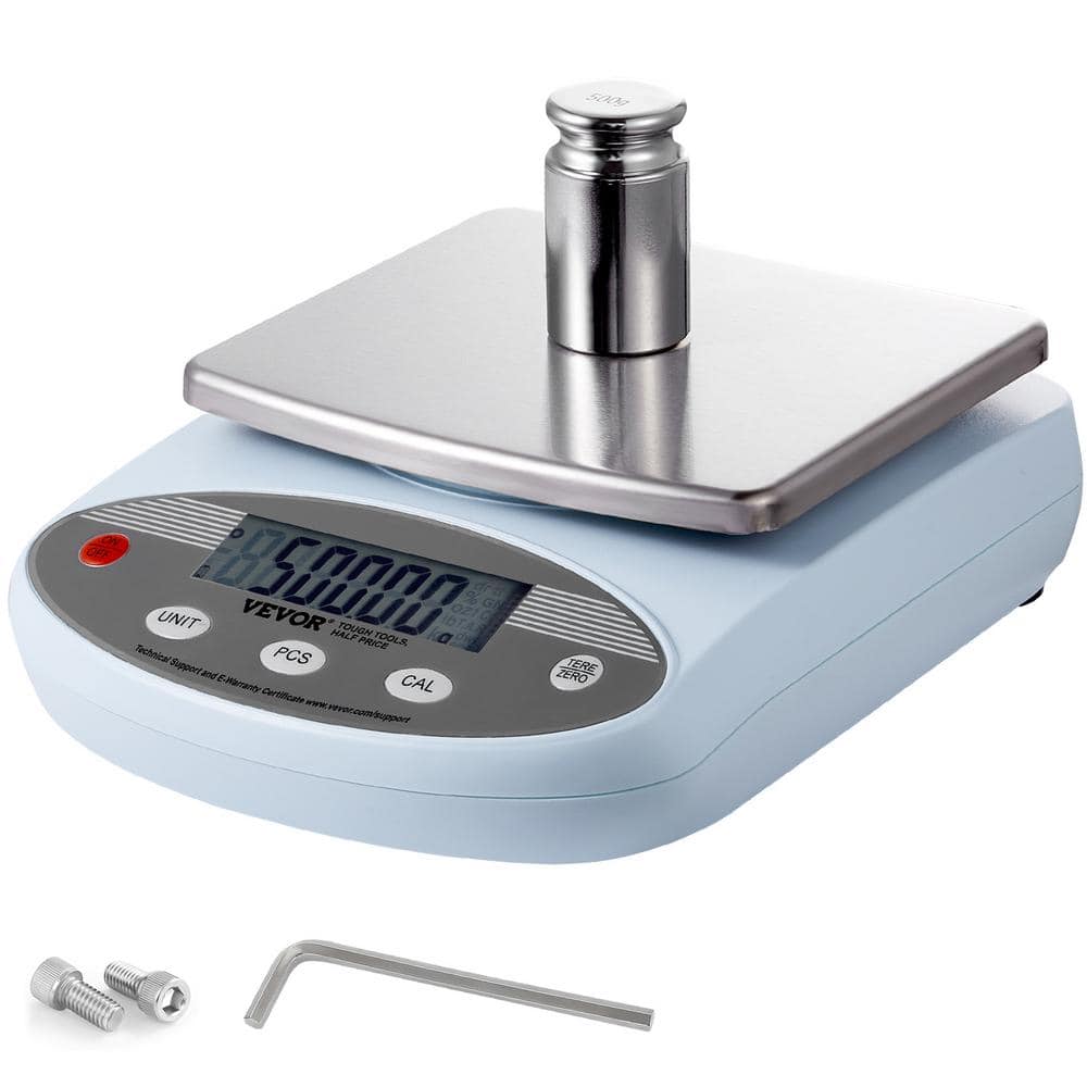 VEVOR Analytical Balance, 3000g x 0.01g Accuracy High Precision LCD ...