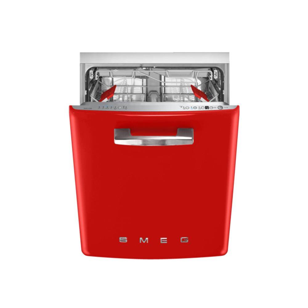 smeg Retro 24" Prefinished w/FlexiDUO. (10+ programs, Planetarium wash). Red STU2FABRD2 - The ...