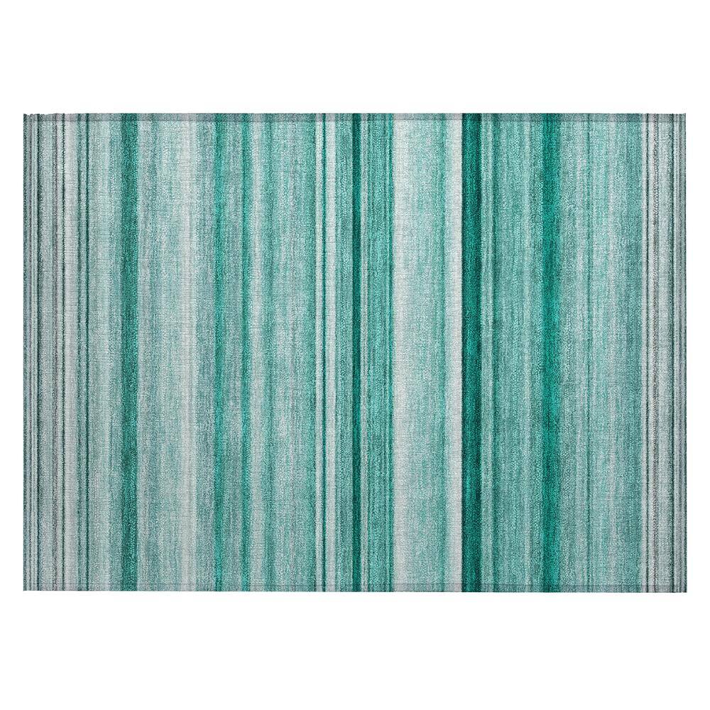 Addison Rugs Chantille ACN529 Aqua 1 ft. 8 in. x 2 ft. 6 in. Machine ...