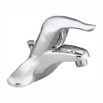 MOEN Chateau 4 in. Centerset Single Handle Low-Arc Bathroom Faucet with ...