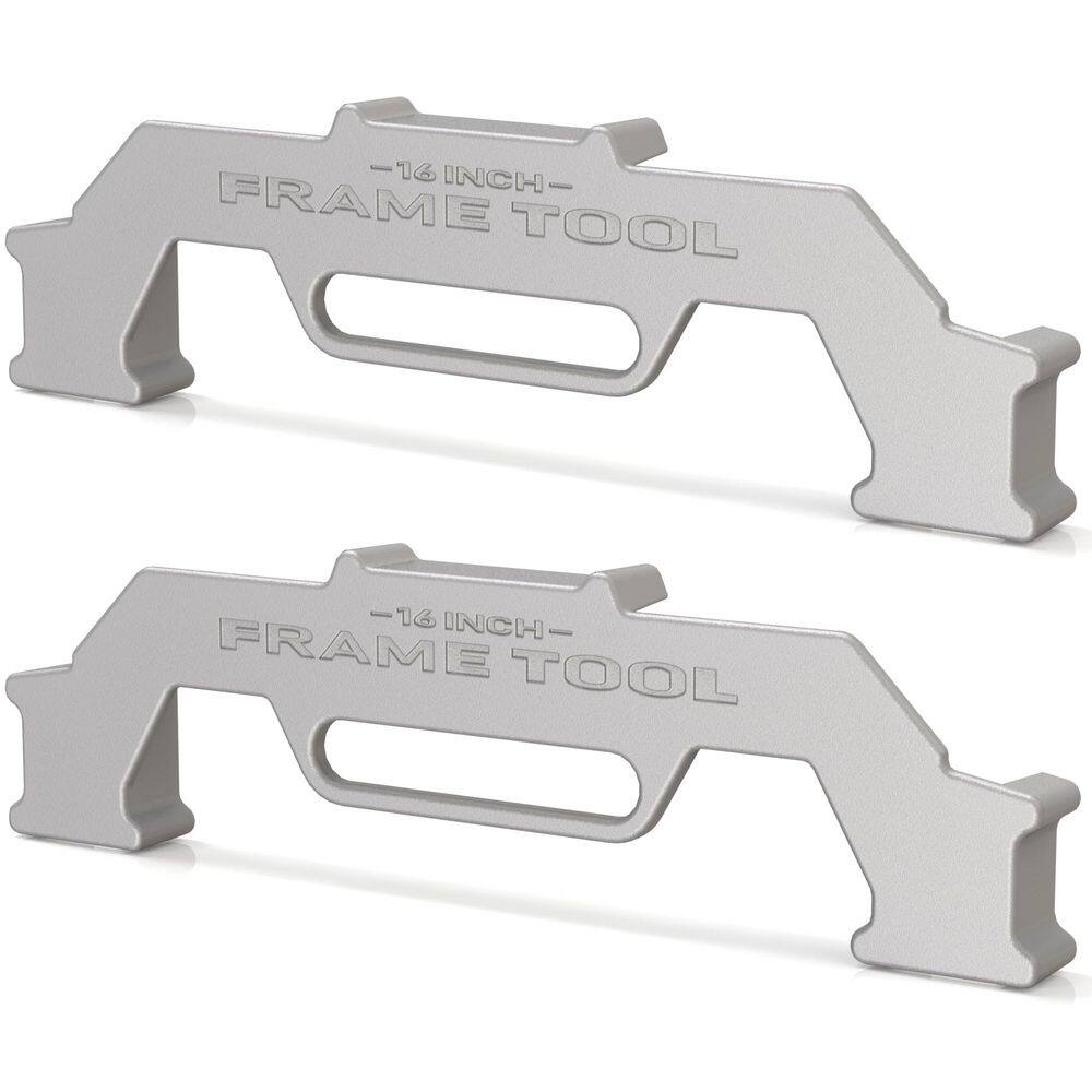 NVNOO 16 in. Cast Aluminum Framing Spacing Tool, Precision Measurement ...