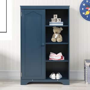 anpport Wooden Storage Cabinet Freestanding with Adjustable Shelf and ...