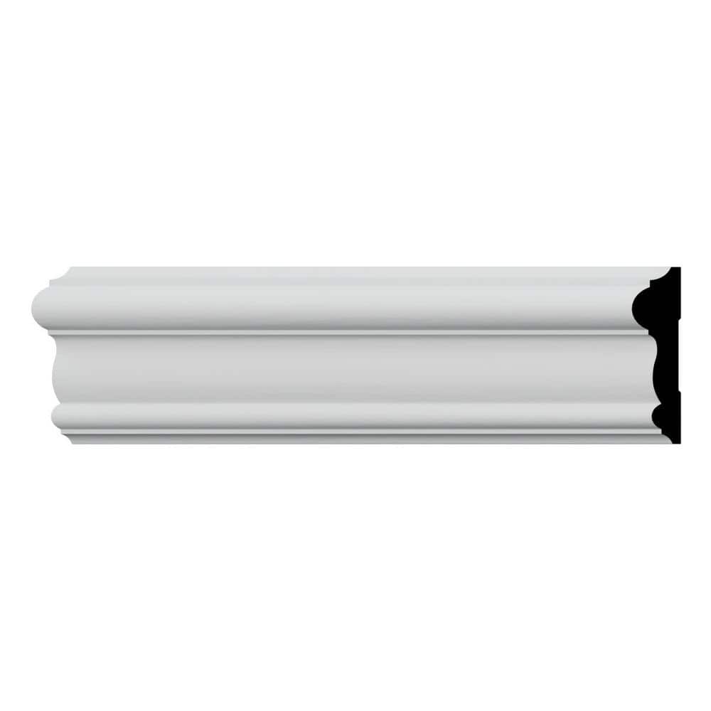 Ekena Millwork WM297 0.69 in. D x 3 in. W x 96 in. L Wood (Finger Joint ...
