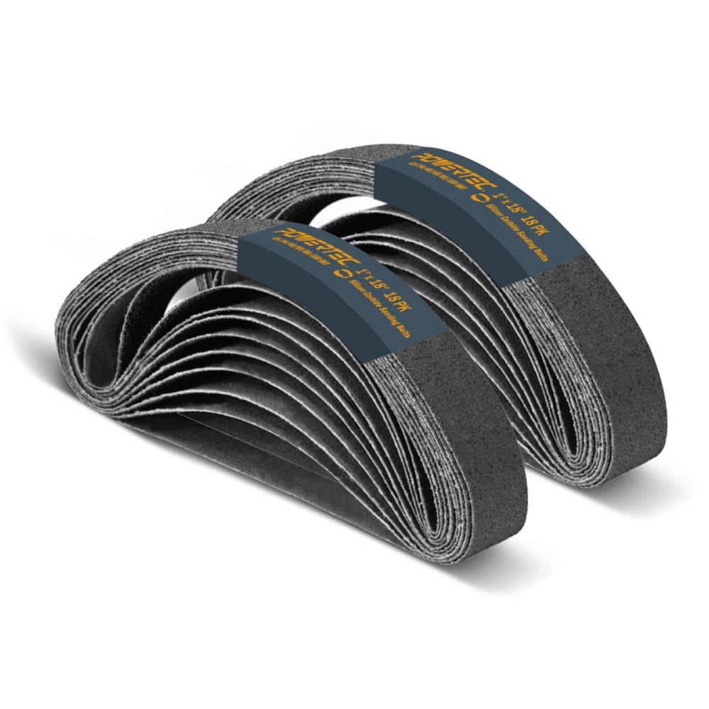 ‎POWERTEC 1 in. x 18 in. 6 Each of 120/240/400/600/800/1000 Grits ...