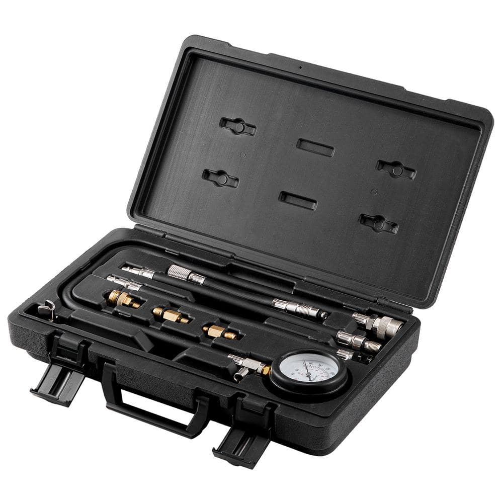 SKYSHALO Compression Tester Adapter Kit, 9 Pcs Automotive Engine ...