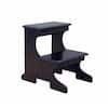 Homecraft Furniture Home Craft Black Step Stool SS51-BK - The Home Depot