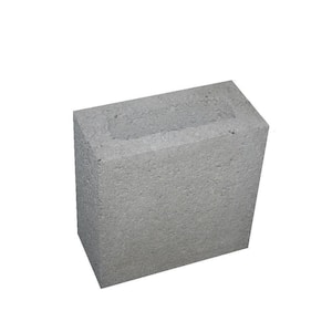 Southwest Block 10 lb. 8 in. x 4 in. x 8 in. Concrete Block Grey ...