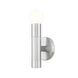 Filament Design Stari 2 Light Brushed Nickel Wall Sconce with No Shade ...