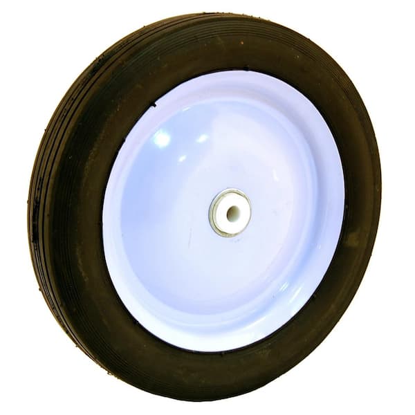 Arnold 10 in. x 1.75 in. Universal Steel Wheel with Shielded Ball ...