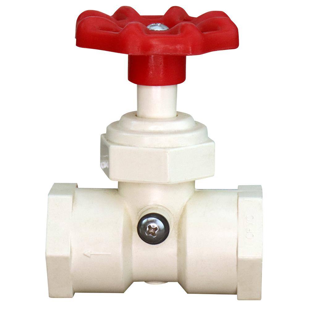 Everbilt 3/4 in. CPVC Slip Joint x Slip Joint Stop and Waste Valve ...