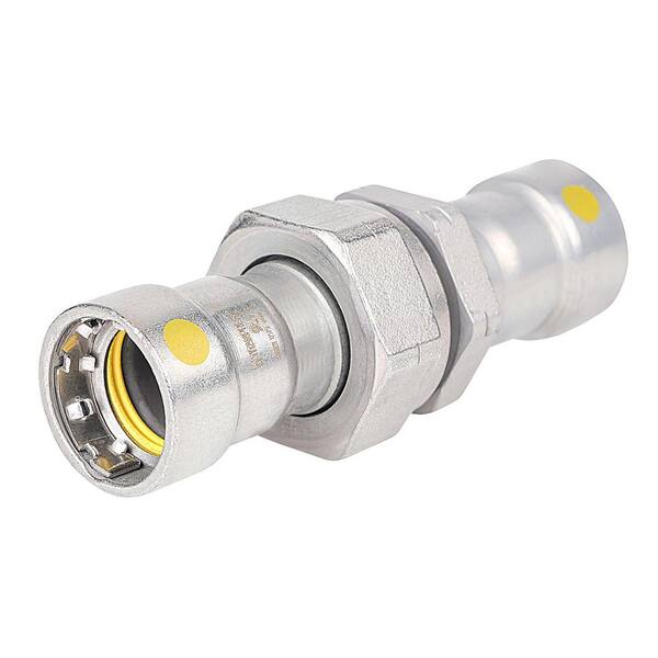 Streamline 1/2 in. Carbon Steel Press x Press Union Fitting CP08003GH ...