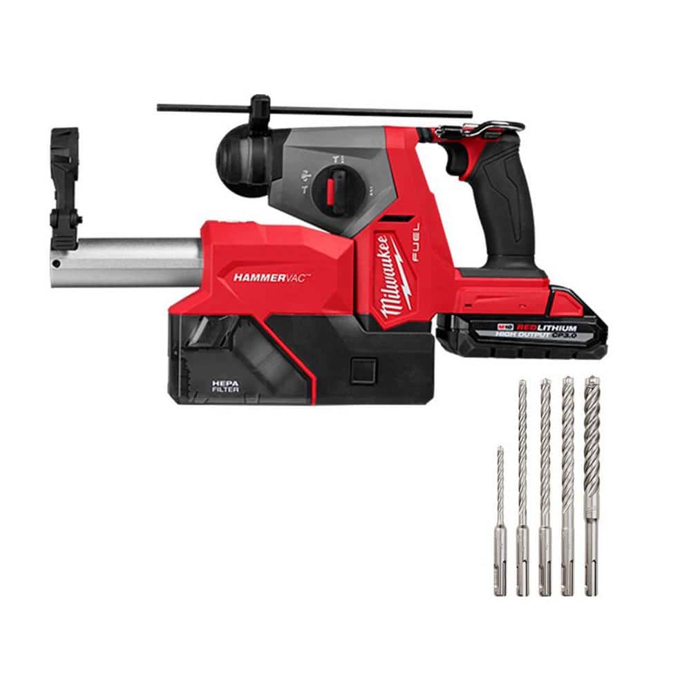 Milwaukee M18 FUEL 18V Lith-Ion Brushless Cordless 5/8 in. SDS-Plus ...