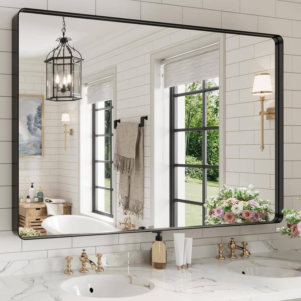 KIOTEE 60 in. W. x 40 in. H Rectangular Framed French Cleat Wall ...