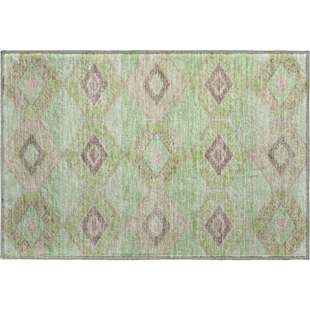 Addison Rugs Mayfield Premium Machine Washable Abstract AMF1857 Green 2 ...
