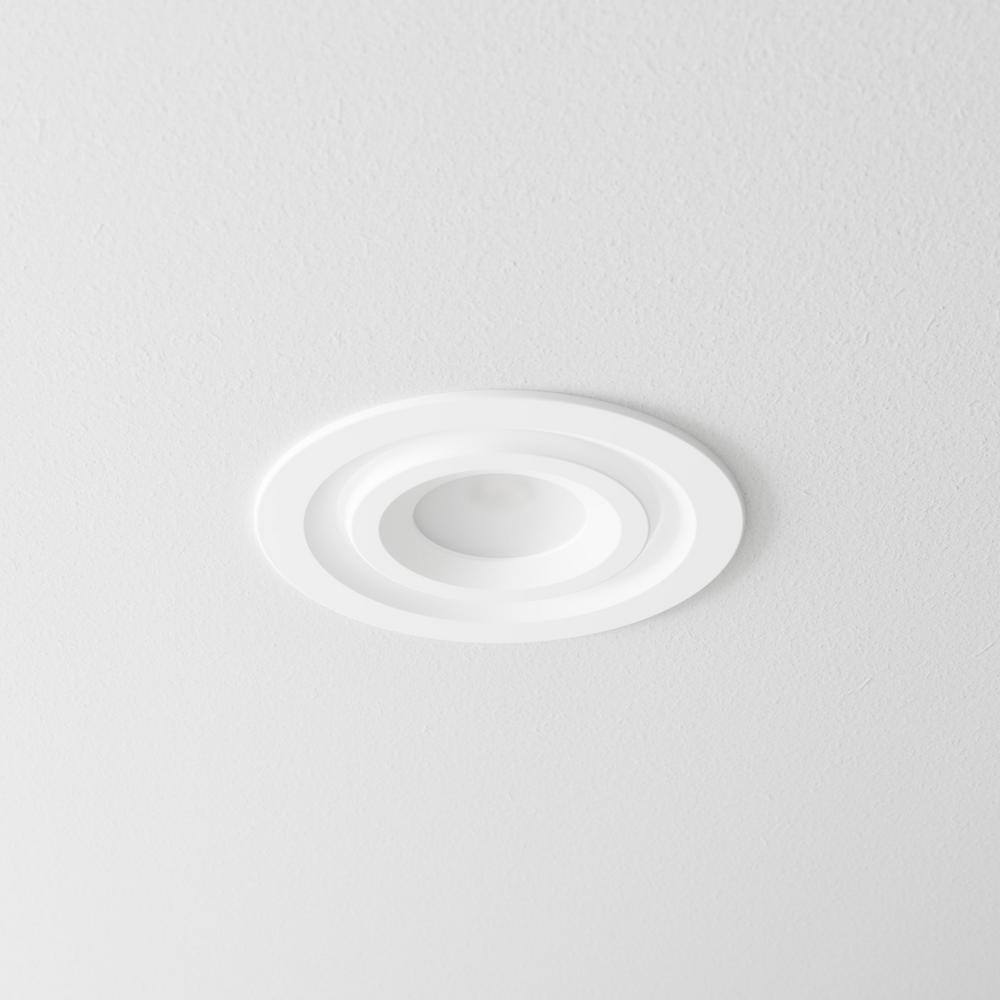 DMF LIGHTING 4 in. White Recessed Light Adjustable Trim (24-Pack ...